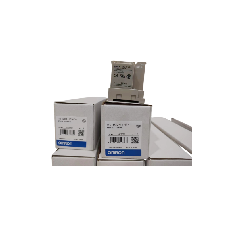Original and new Omron PLC module remote terminal SRT2-ID16T-1
