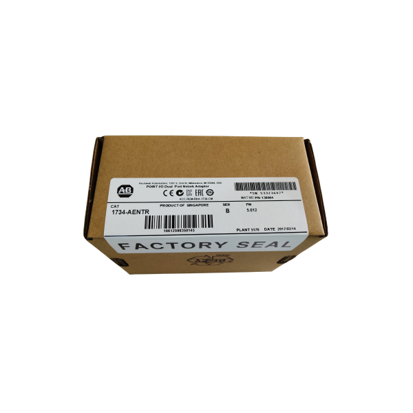 Original Allen-Bradley 1734-AENTR I/O Dual Ethernet communication Module
