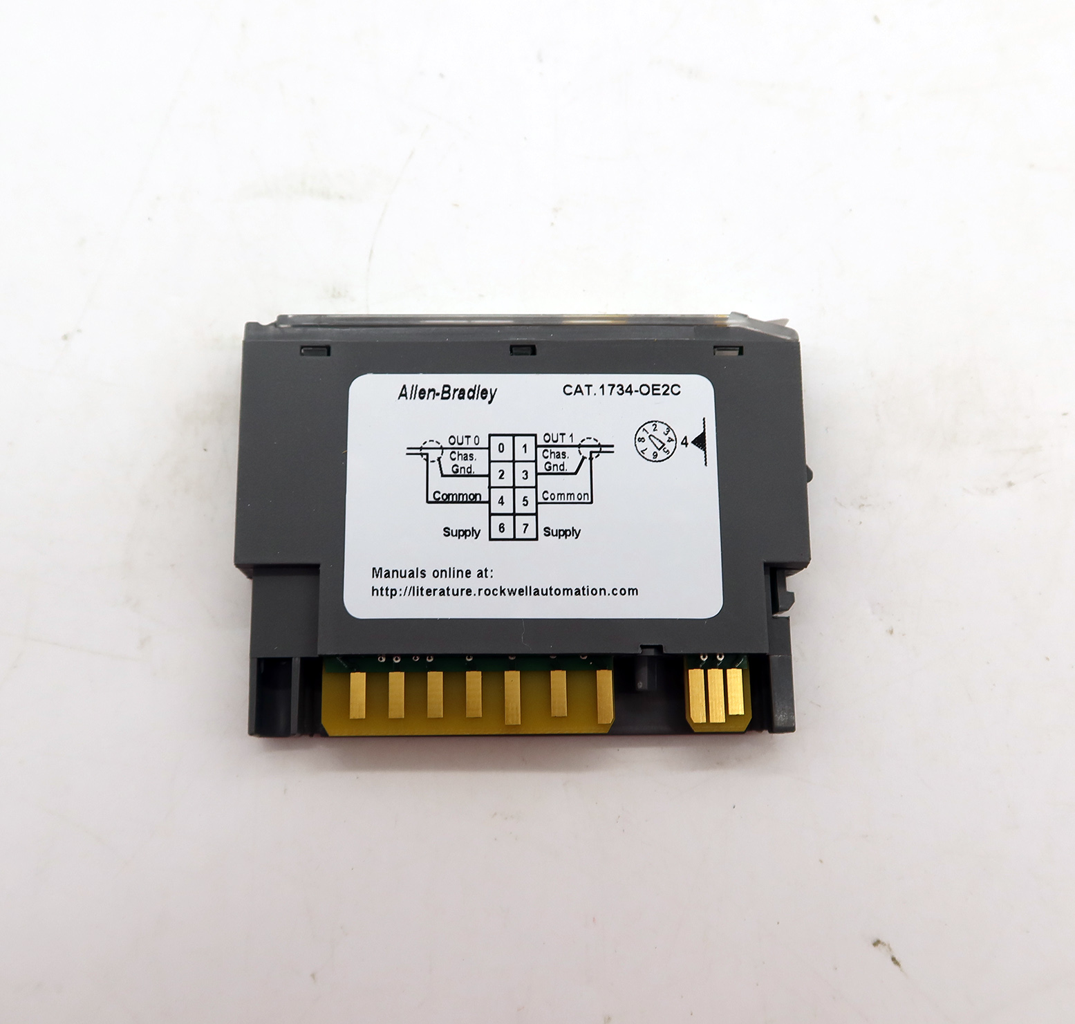 AB Allen-Bradley 1734-OE2C POINT VO 2 Point Analog Output Module