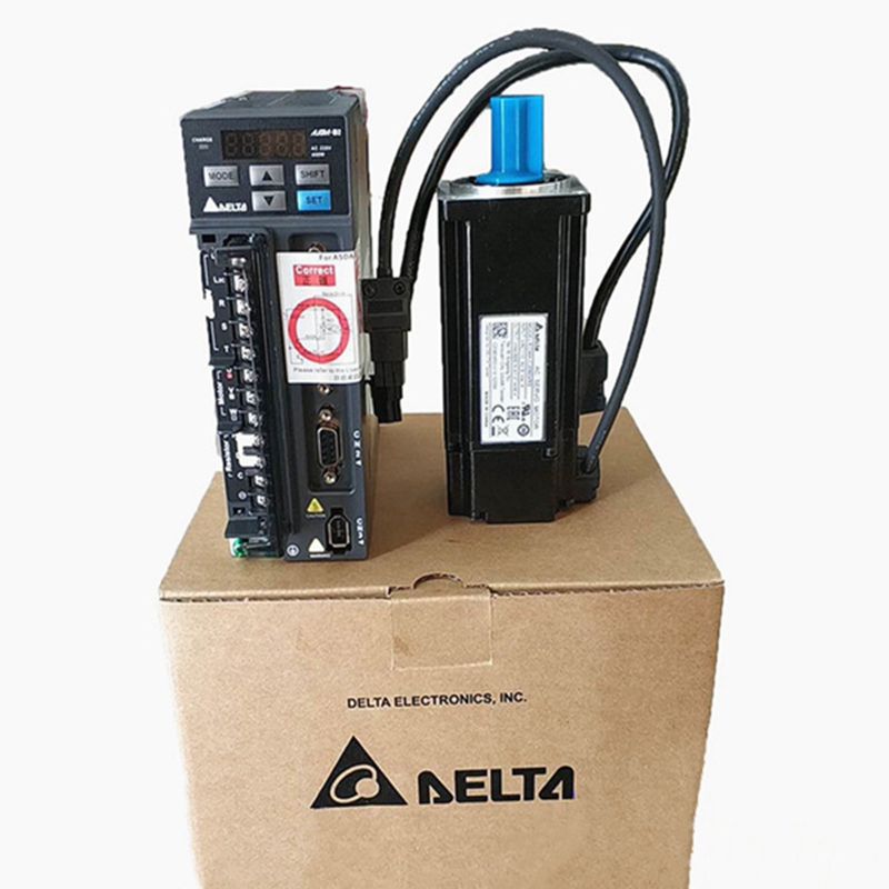 Original Delta B2 220V 750W With Brake ECMA-C20807SS Servo Motor
