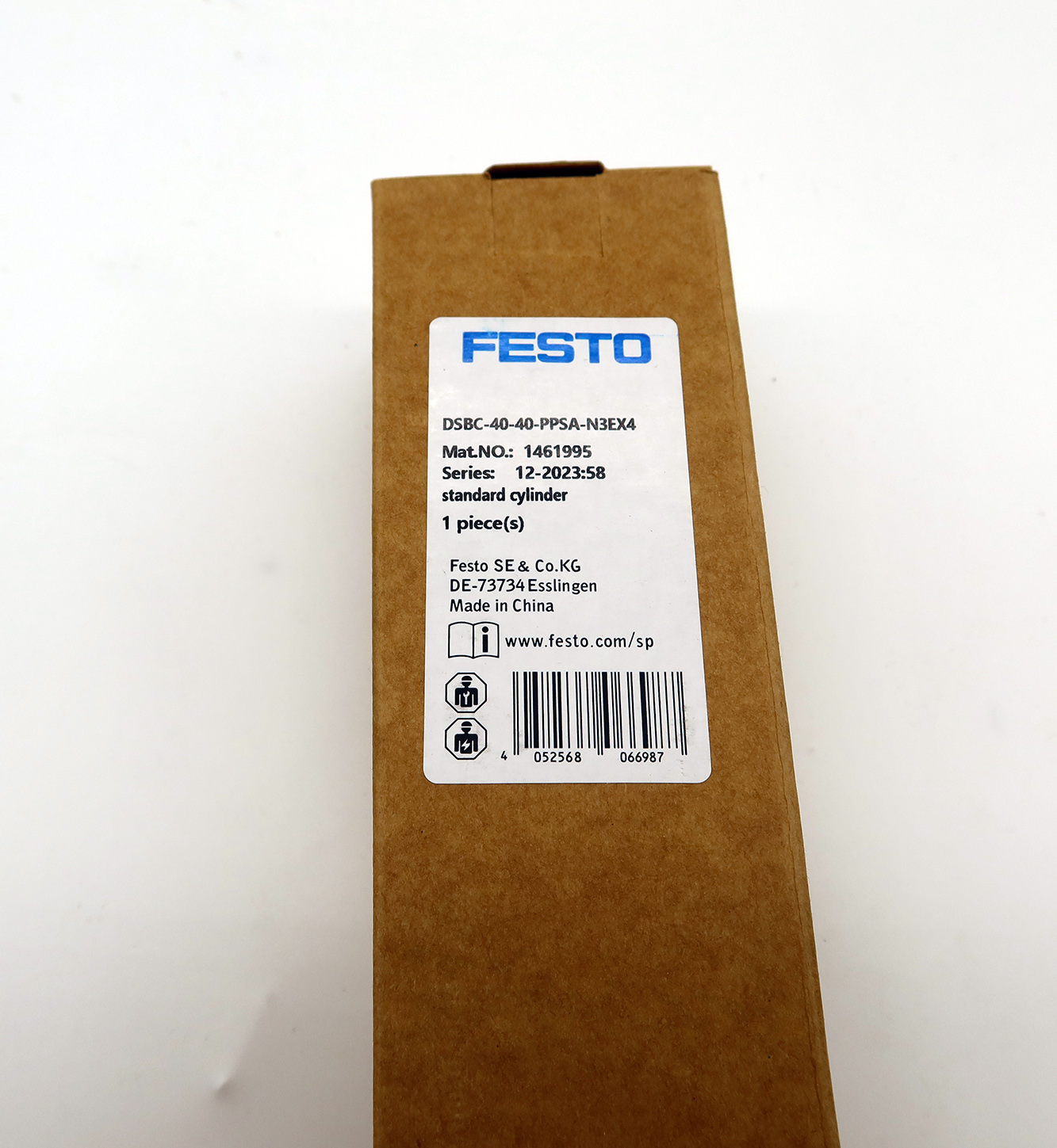 FESTO DSBC-40-40-PPSA-N3EX4 1461995 Standards Cylinder